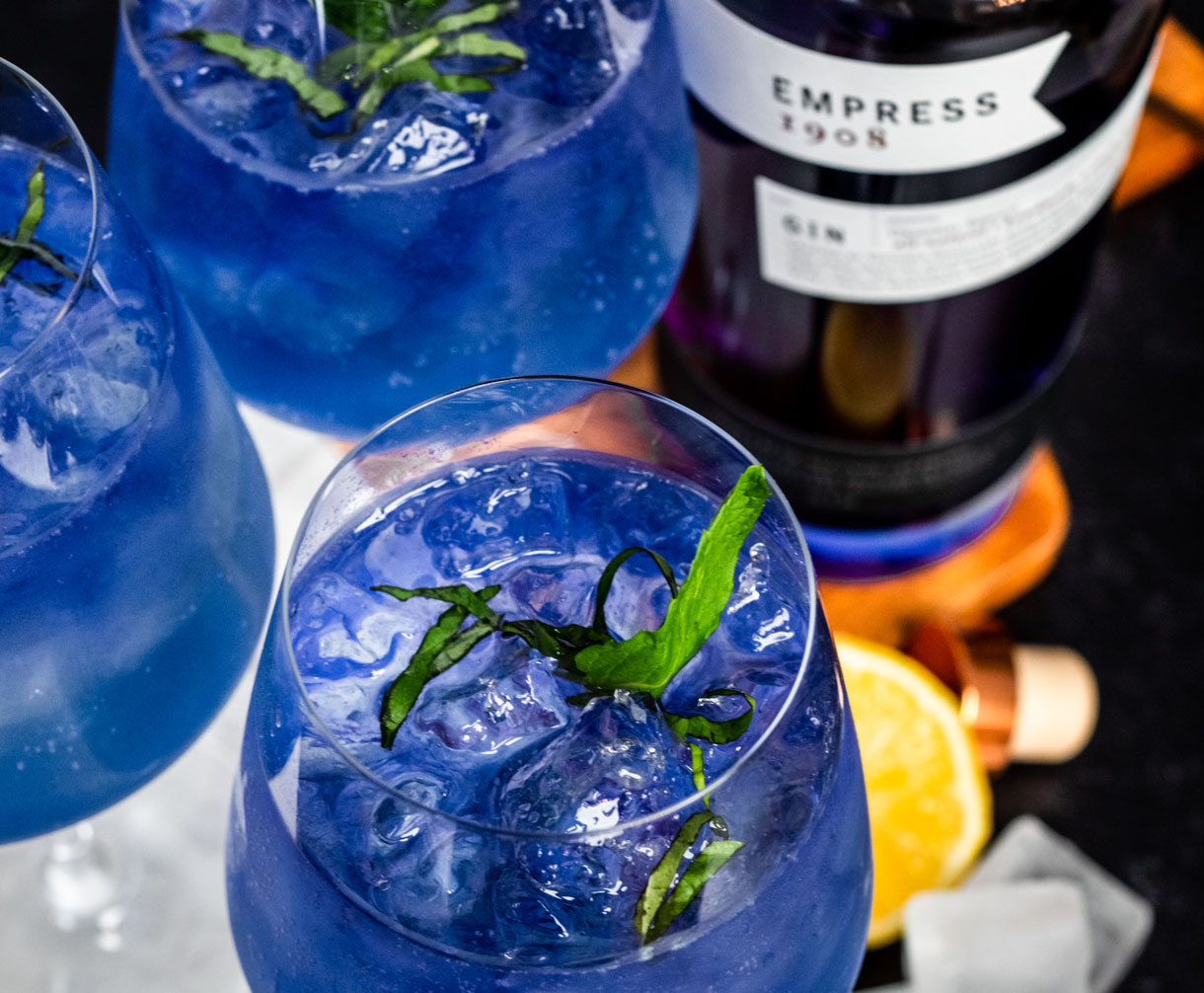 Purple Basil Gin Fizz - createyourbasecamp.com