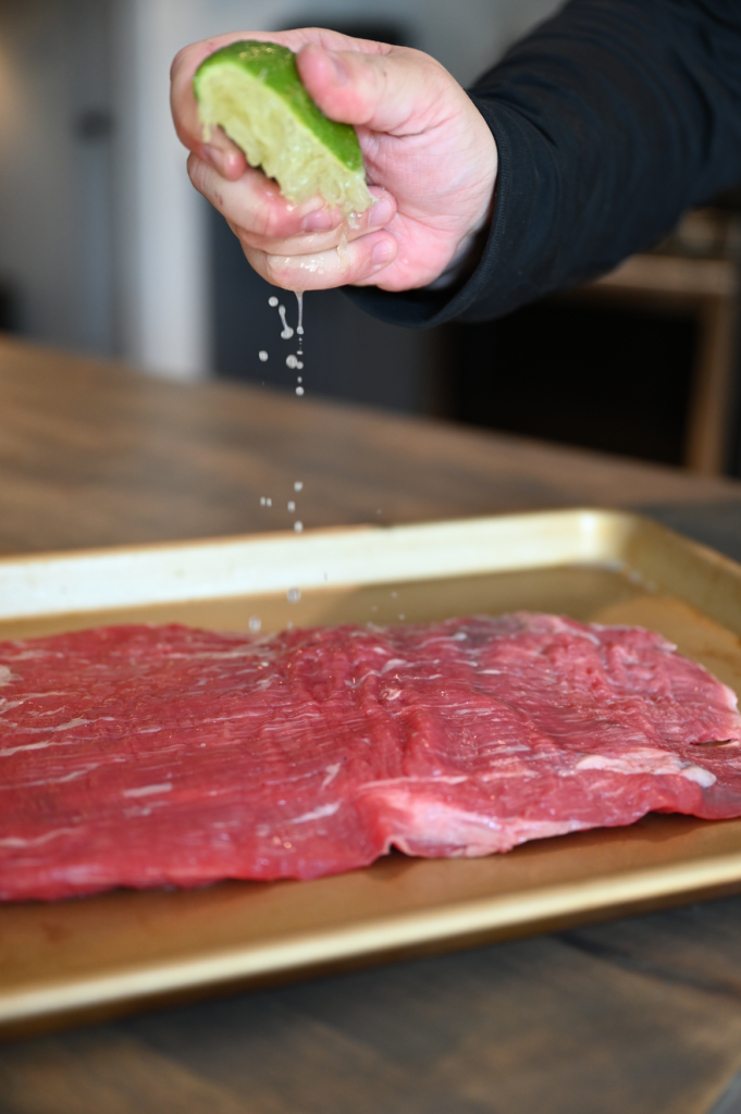 Flank Steak with Chimichurri Sauce - createyourbasecamp.com